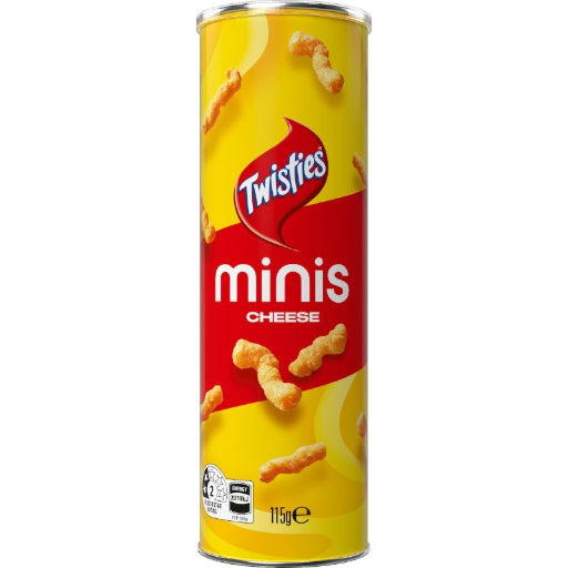 TWISTIES CHEESE CAN 115G – Reduced to Clear