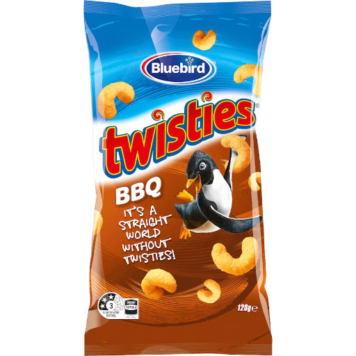 BLUEBIRD TWISTIES BBQ 120G – Reduced to Clear